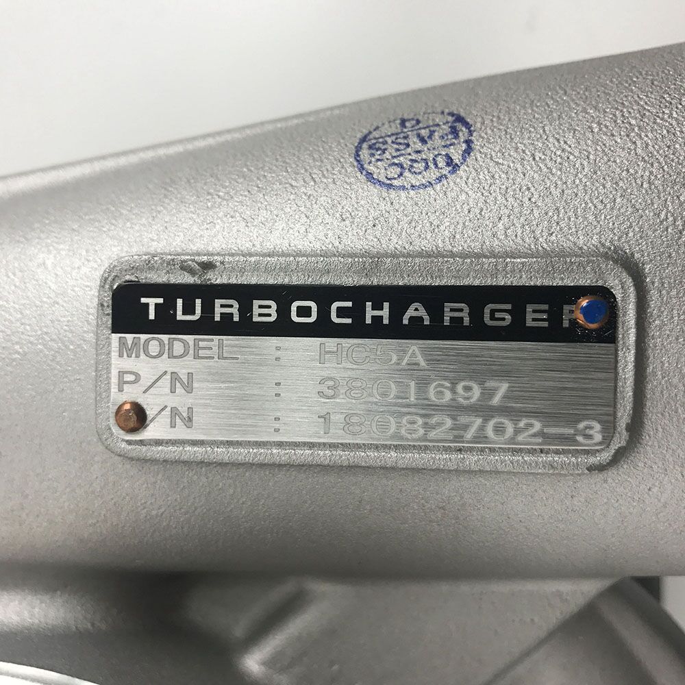 เทอร์โบชาร์จเจอร์ HOLSET HC5A 3801697 – Engine Supply Inc
